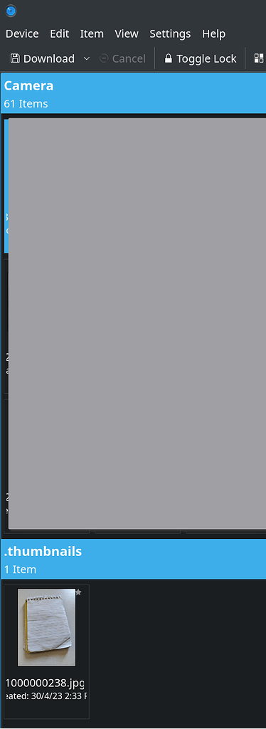 Ignore .thumbnails folder when importing Android to digikam via USB - Tips and Tricks - KDE Discuss