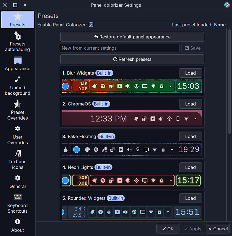 Panel Colorizer for Plasma 6 - Community - KDE Discuss