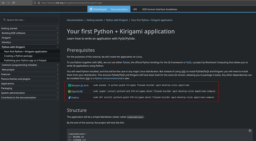 How to install Kirigami for (K)Ubuntu (Kirigami with Python) - Help - KDE Discuss