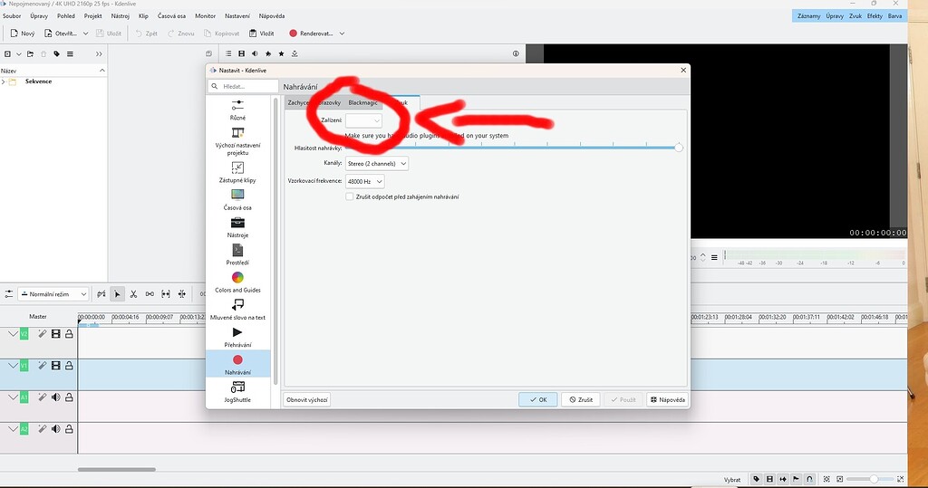 Kdenlive 24.02 missing audio device - windows 11 - Help - KDE Discuss