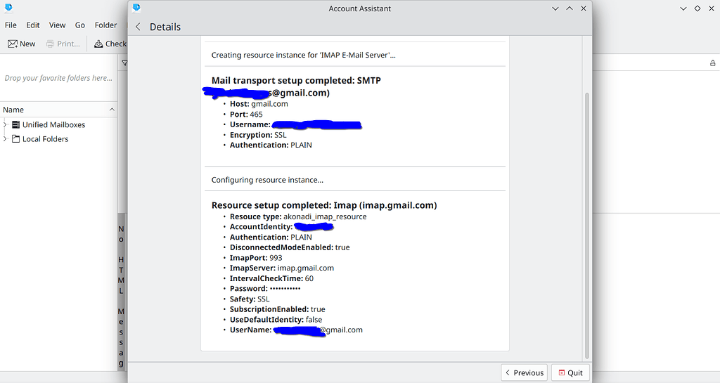 Cannot add gmail account in Kmail - Help - KDE Discuss