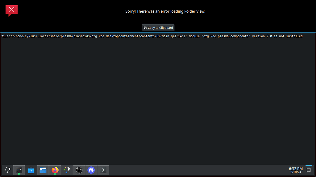 Updated to KDE 6 and this happenned - Help - KDE Discuss