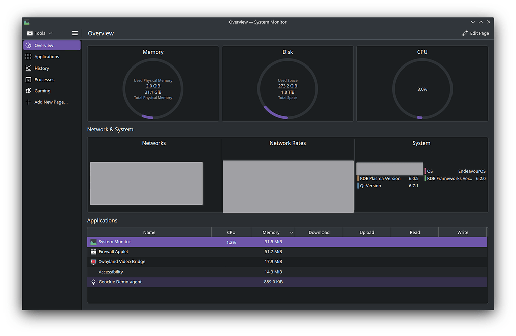 Plasma-System monitor not showing all process - Help - KDE Discuss