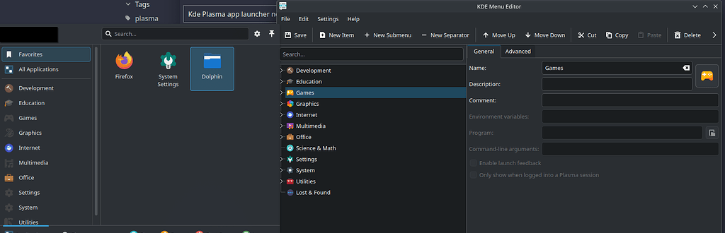 Kde Plasma app launcher not displaying category icons - Help - KDE Discuss