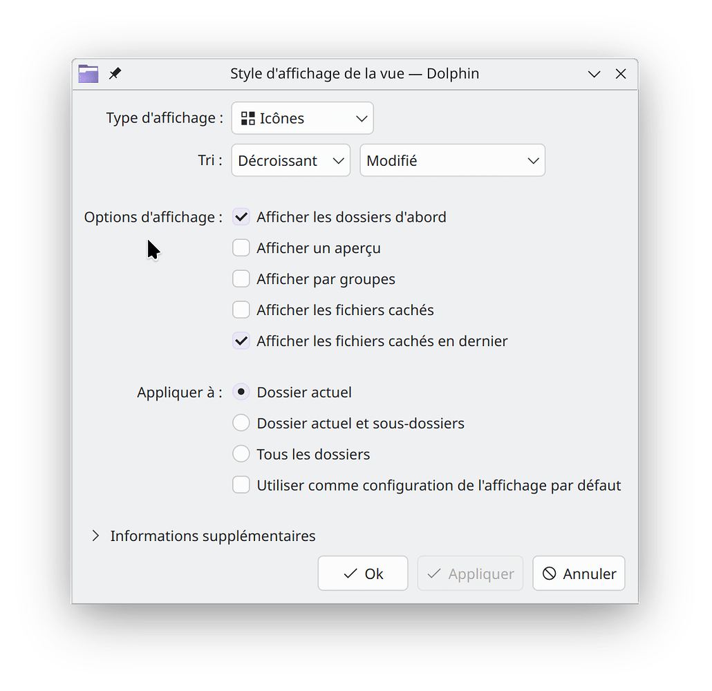 Dolphin: setting to show the hidden files by default - Help - KDE Discuss