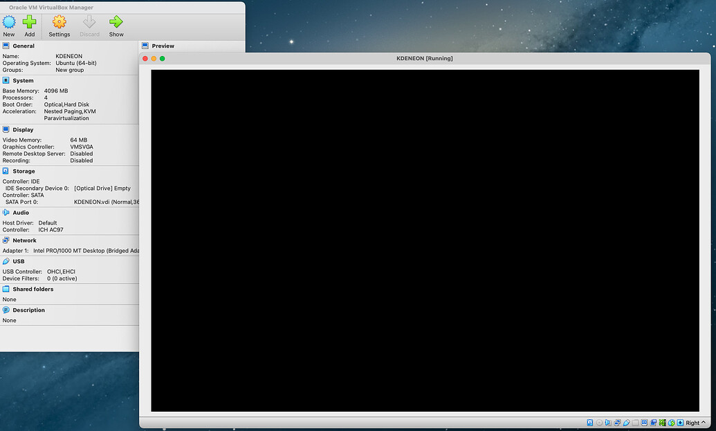 Can't install/use KDE Neon User Edition in VirtualBox after update to ...