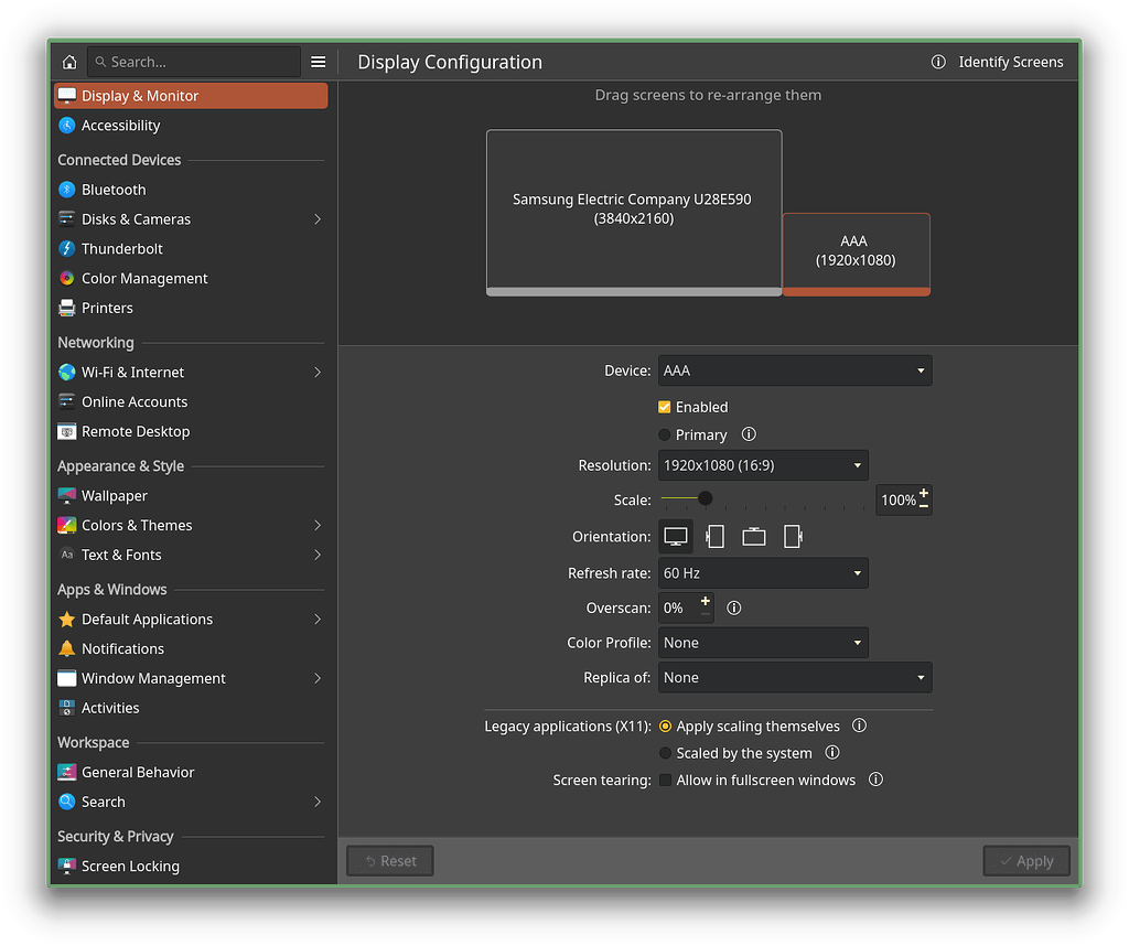 Plasma 6.1 dimming monitors and not restoring one - Help - KDE Discuss
