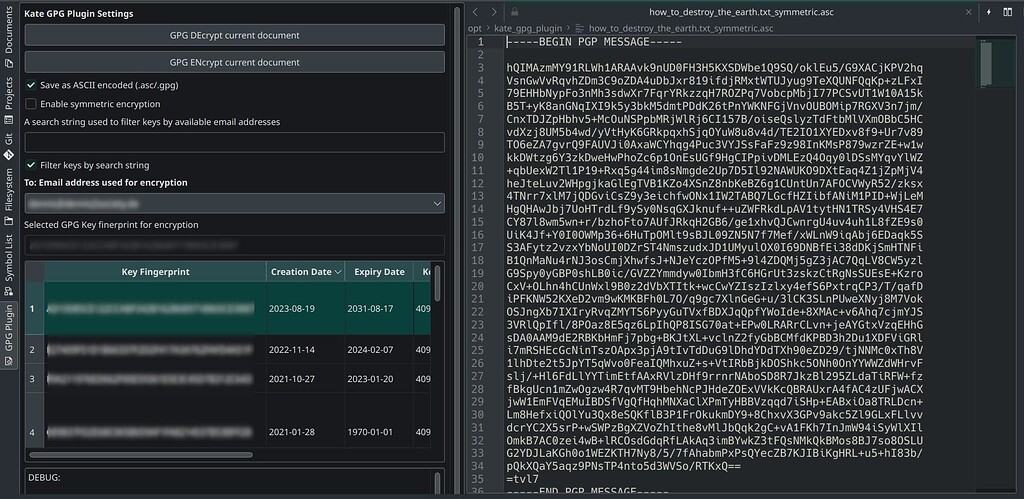 A GPG plugin for Kate - Brainstorm - KDE Discuss