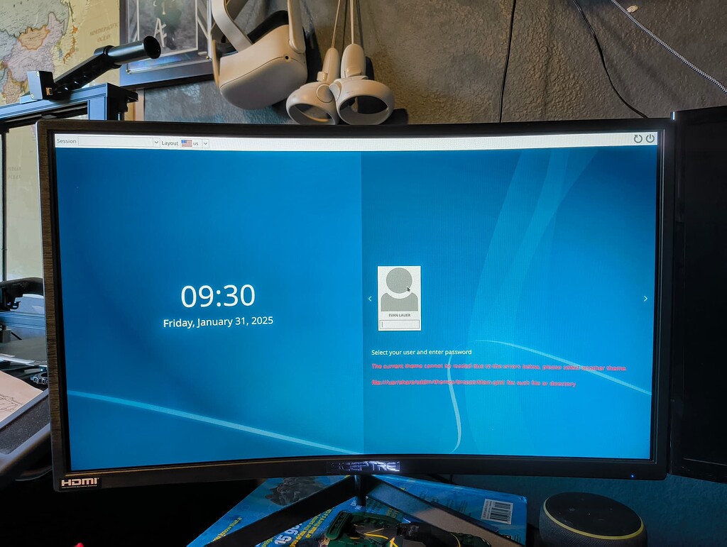 Unable to login to Kubuntu after not using for a while and my theme is gone - Help - KDE Discuss