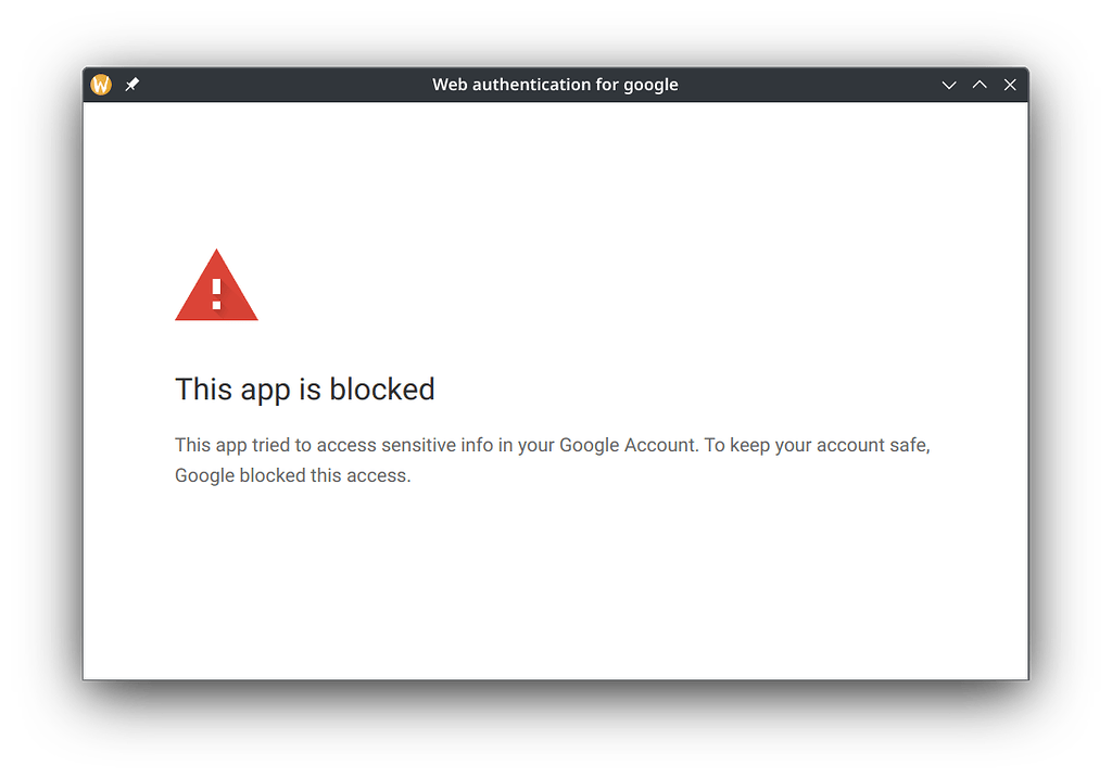 Cant log in to google account in Fedora KDE - Help - KDE Discuss