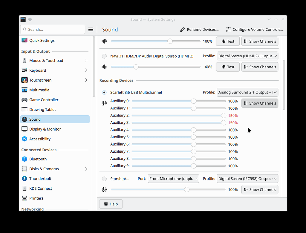 Save (boosted) audio volume per channel - Brainstorm - KDE Discuss