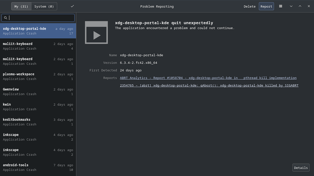 Can Dr Konqi be reinvoked after closure? - Help - KDE Discuss