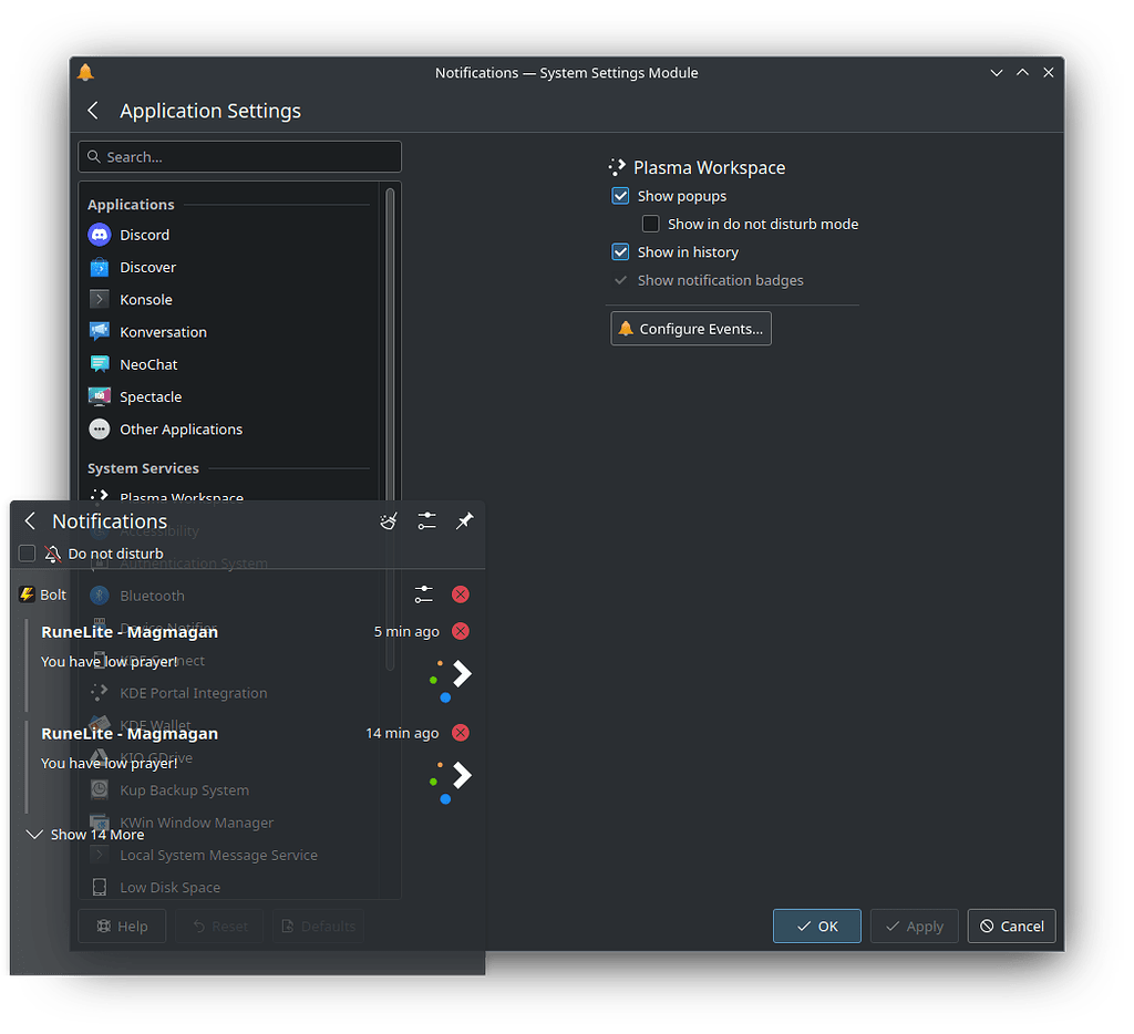 How to customize notifications? I want to add sound when an application sends a notification ...