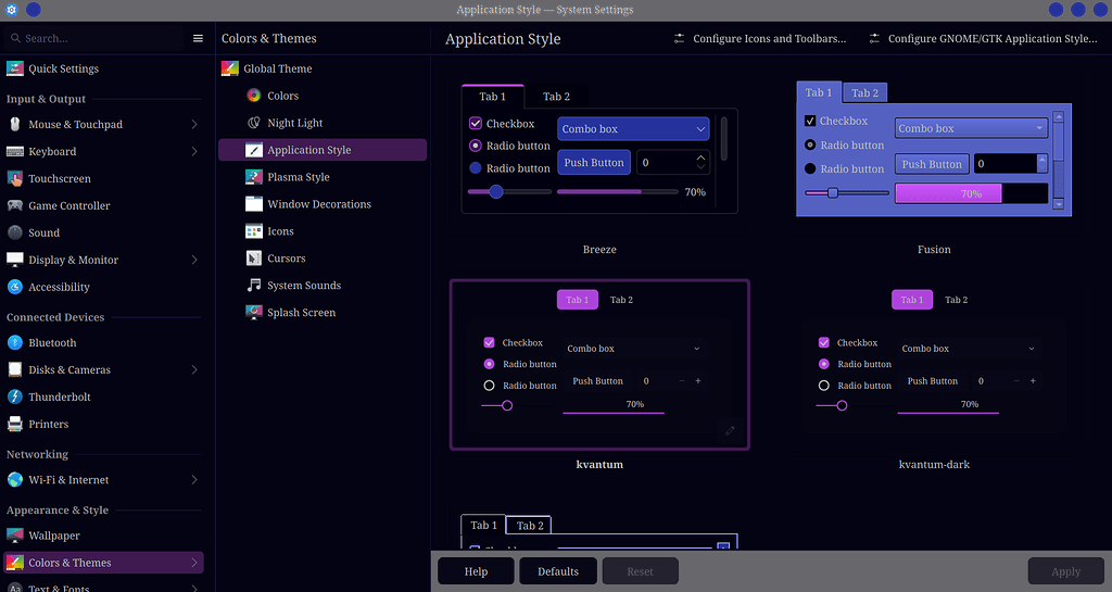 How do you remove Application Styles? - Help - KDE Discuss