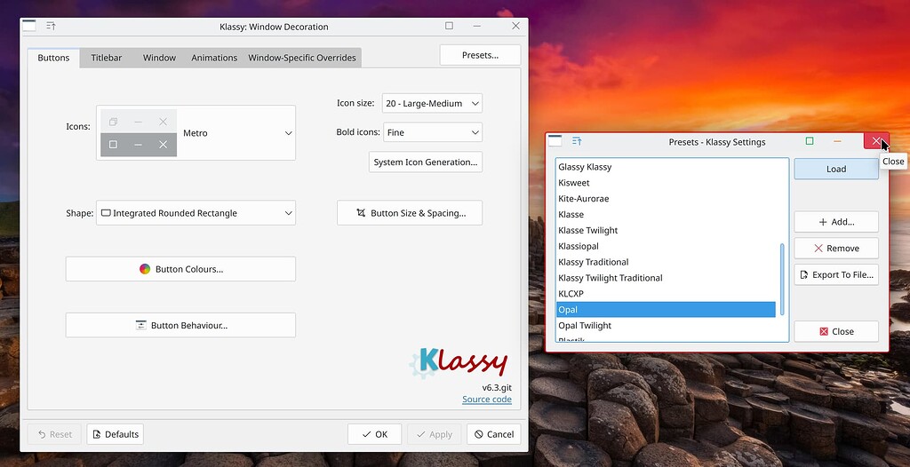 Klassy theme v. 6.3 released - Community - KDE Discuss