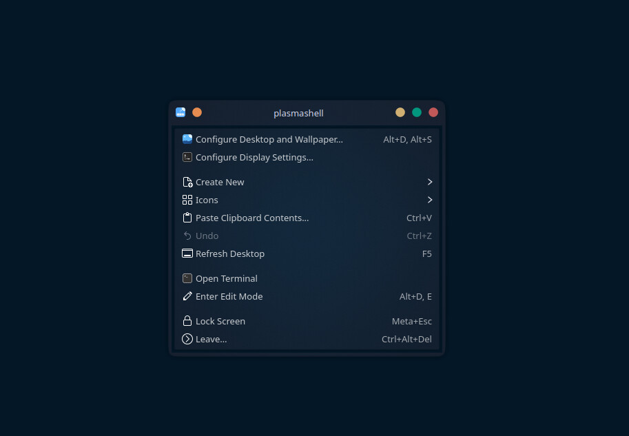 Why do dropdown menus appear as detached windows? - Help - KDE Discuss