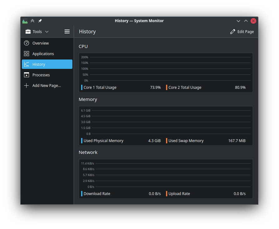 With Intel iGPU, charts empty in system monitor - Help - KDE Discuss