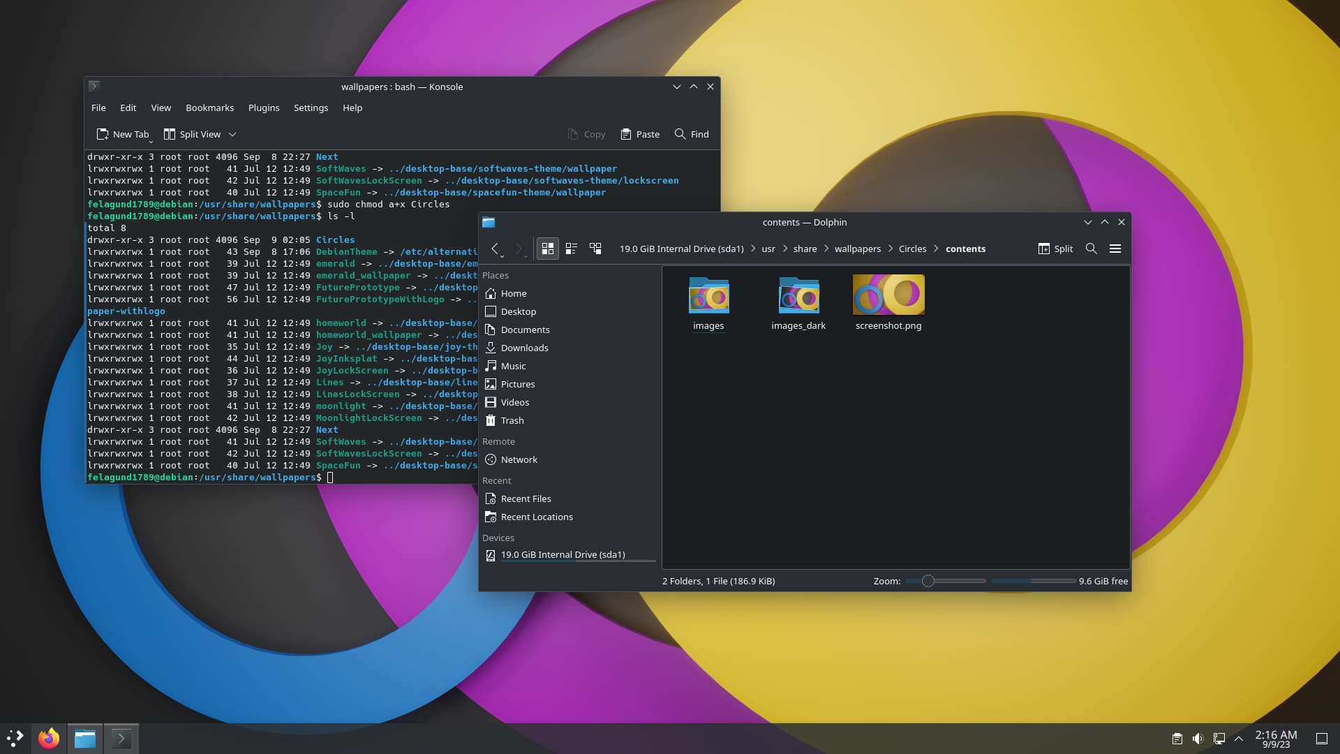 Wallpaper Submission: Circles - Wallpaper competition - KDE Discuss