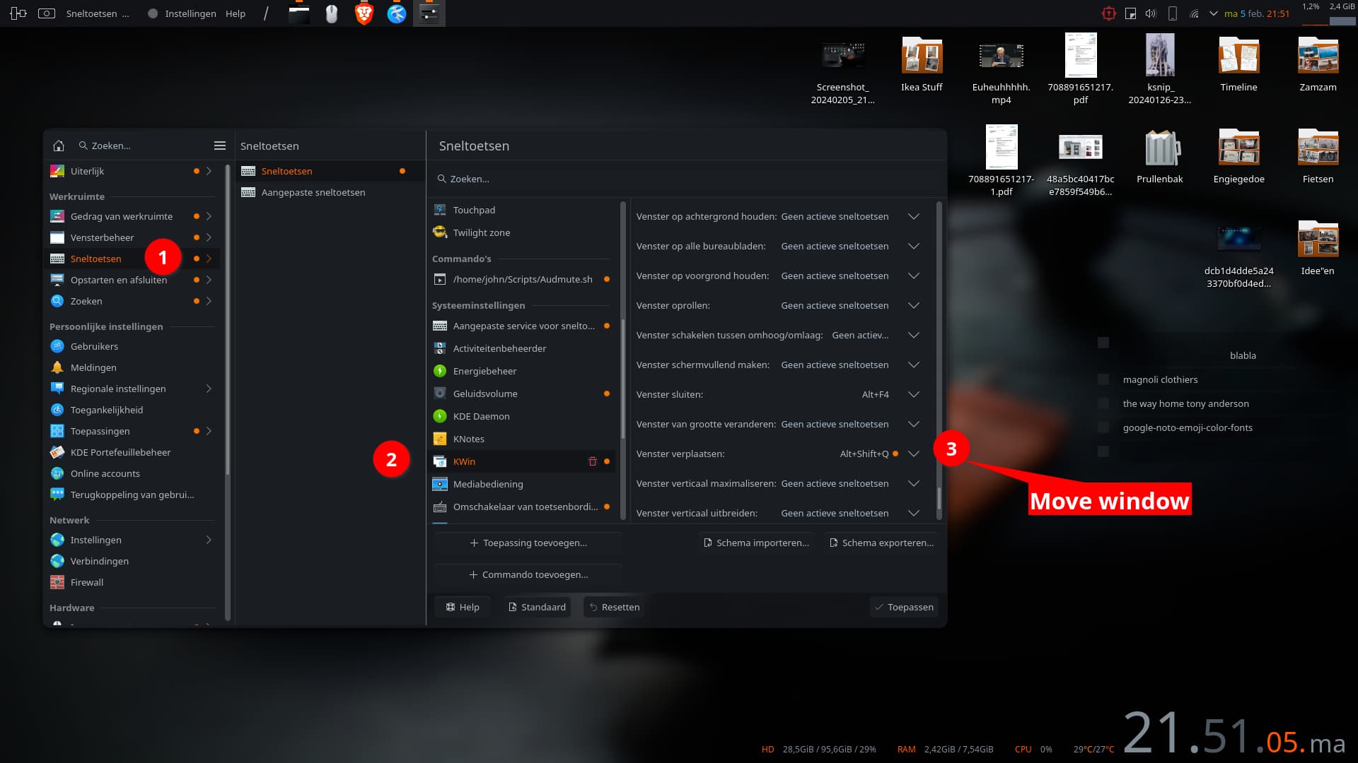 How to obtain movement of title bar? - Development - KDE Discuss