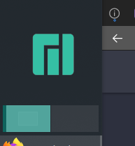 Non-square application menu button on a vertical taskbar in Plasma 6 ...
