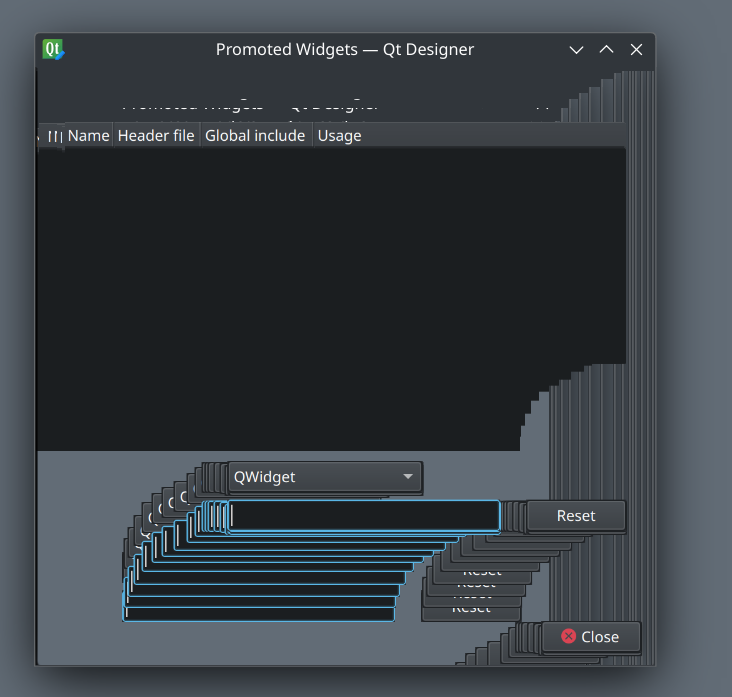 Qt widgets not rendering until updateing itself - Help - KDE Discuss