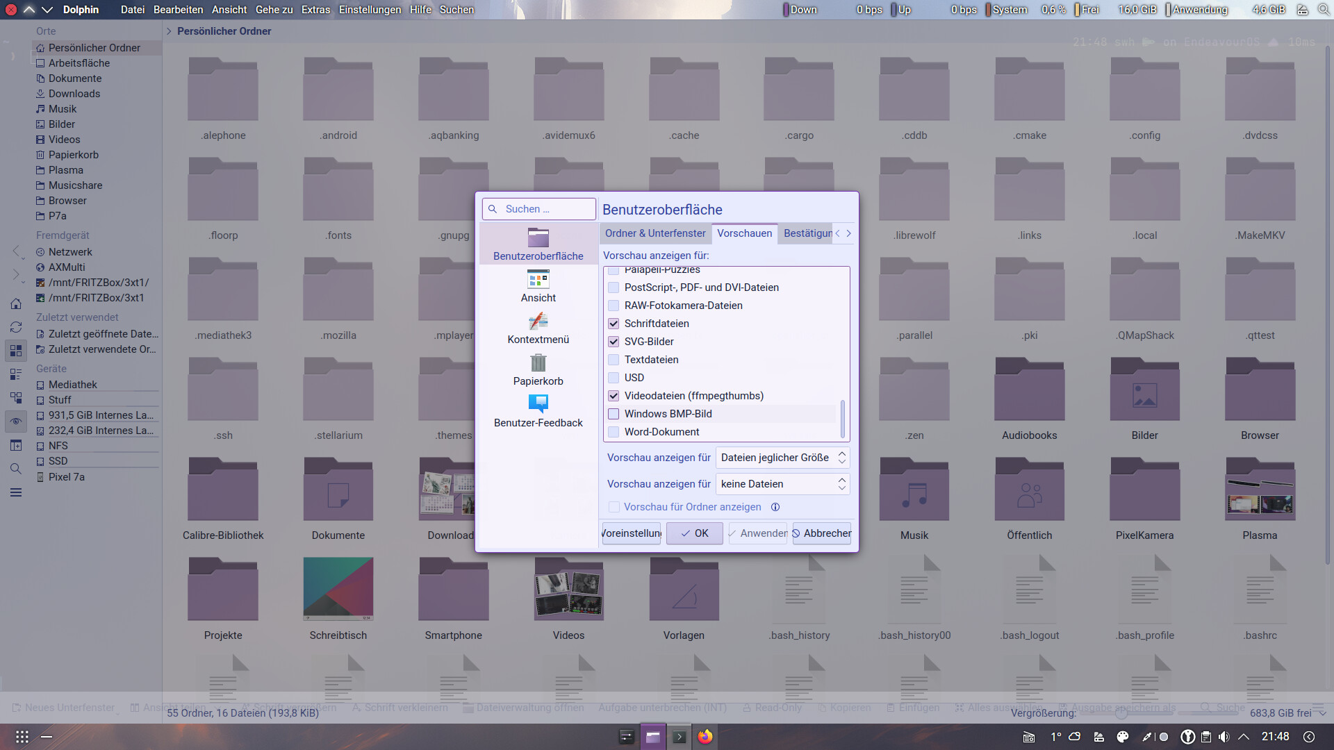 Dolphin displays folders in different sizes - Help - KDE Discuss