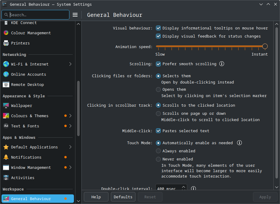 How do I modify the animation speed in Plasma Mobile? - Help - KDE Discuss