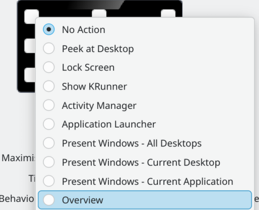 Virtual desktop switcher hot corner bug? - Help - KDE Discuss