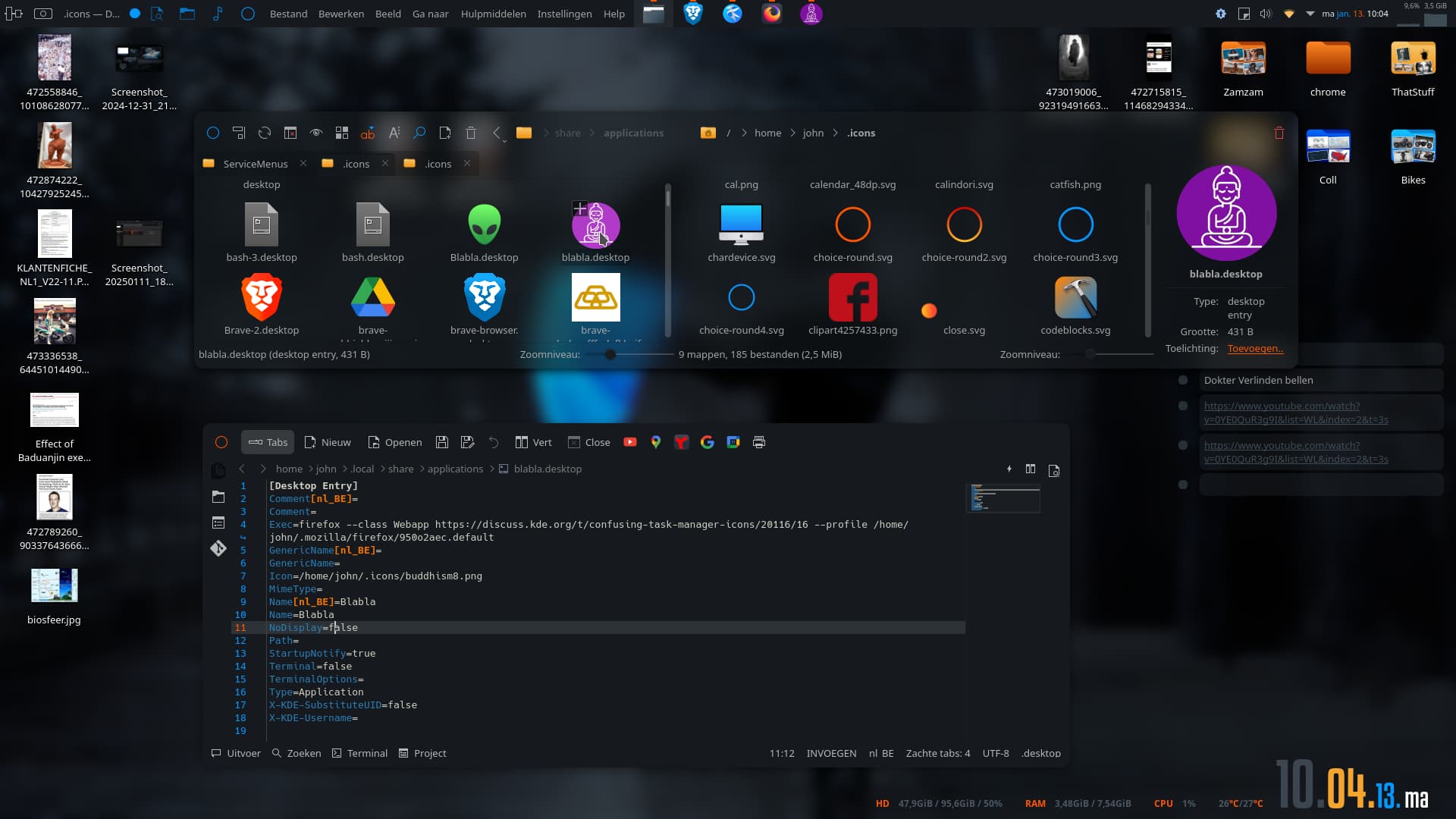 Confusing task manager icons - Help - KDE Discuss